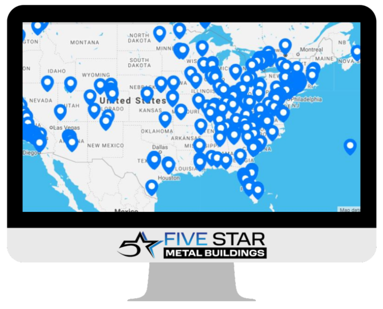 Locations - Five Star Metal Buildings